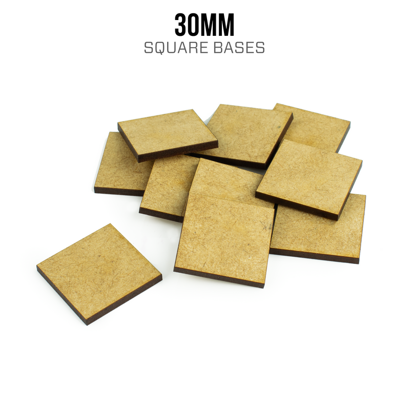 30mm Square Bases – Warsenal