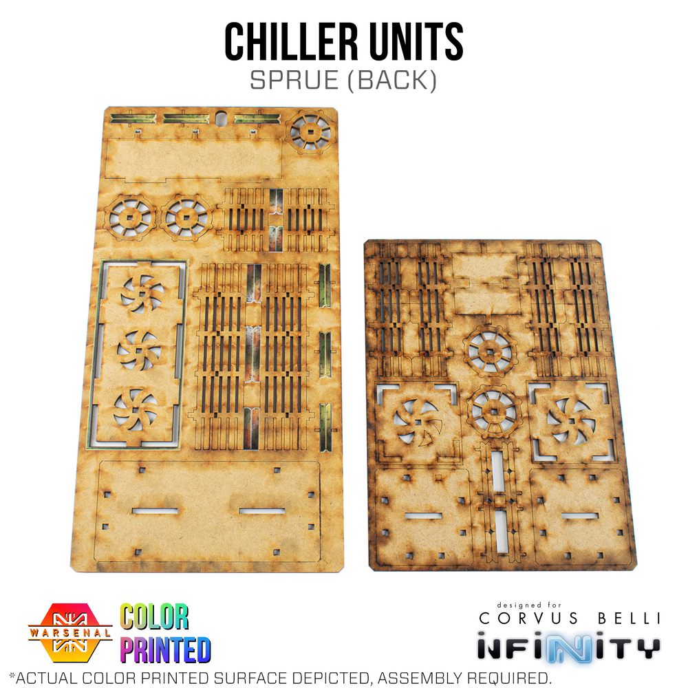 Chiller Units Sci-Fi Scatter Terrain – Warsenal