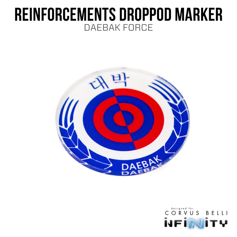 Reinforcements DropPod Marker (Daebak Force) – Warsenal