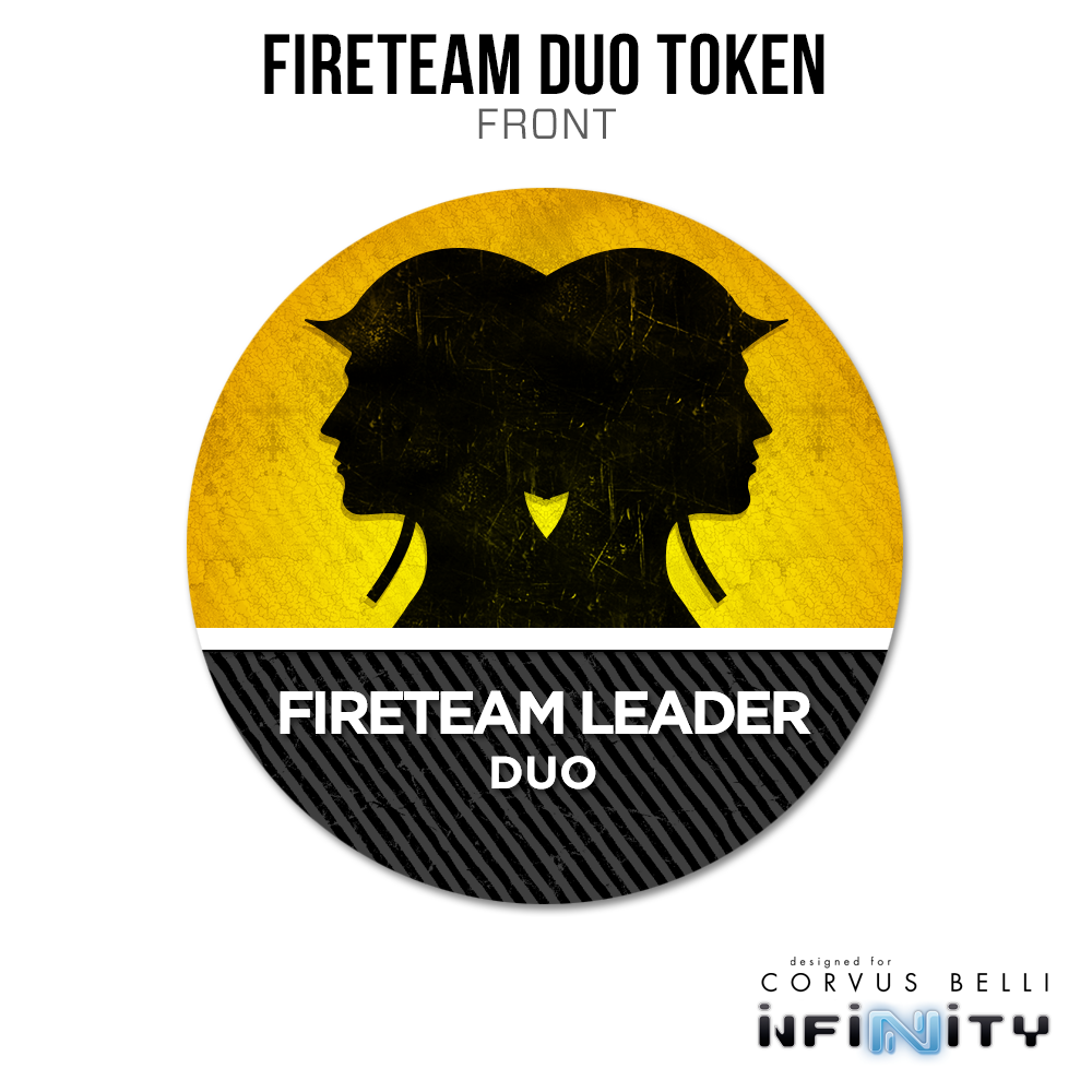 Infinity N5 Acrylic Token: Fireteam Duo – Warsenal