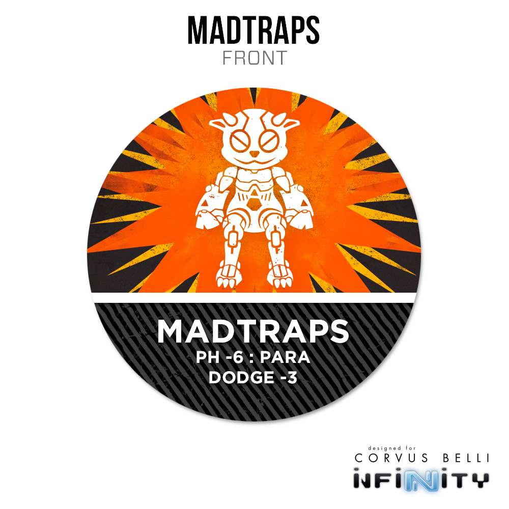 Infinity N5 Acrylic Token: Madtraps – Warsenal