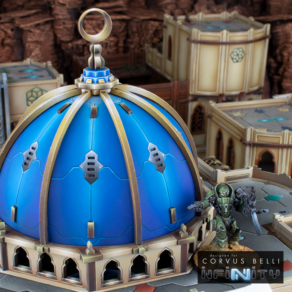 Infinity the Game terrain Alcazaba Caravansary Haqqislam – Warsenal