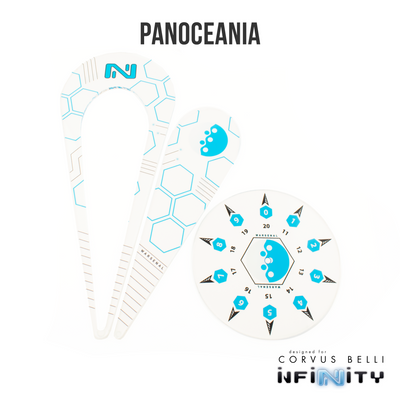 Infinity the Game Faction Template Set acrylic blast teardrop template ...