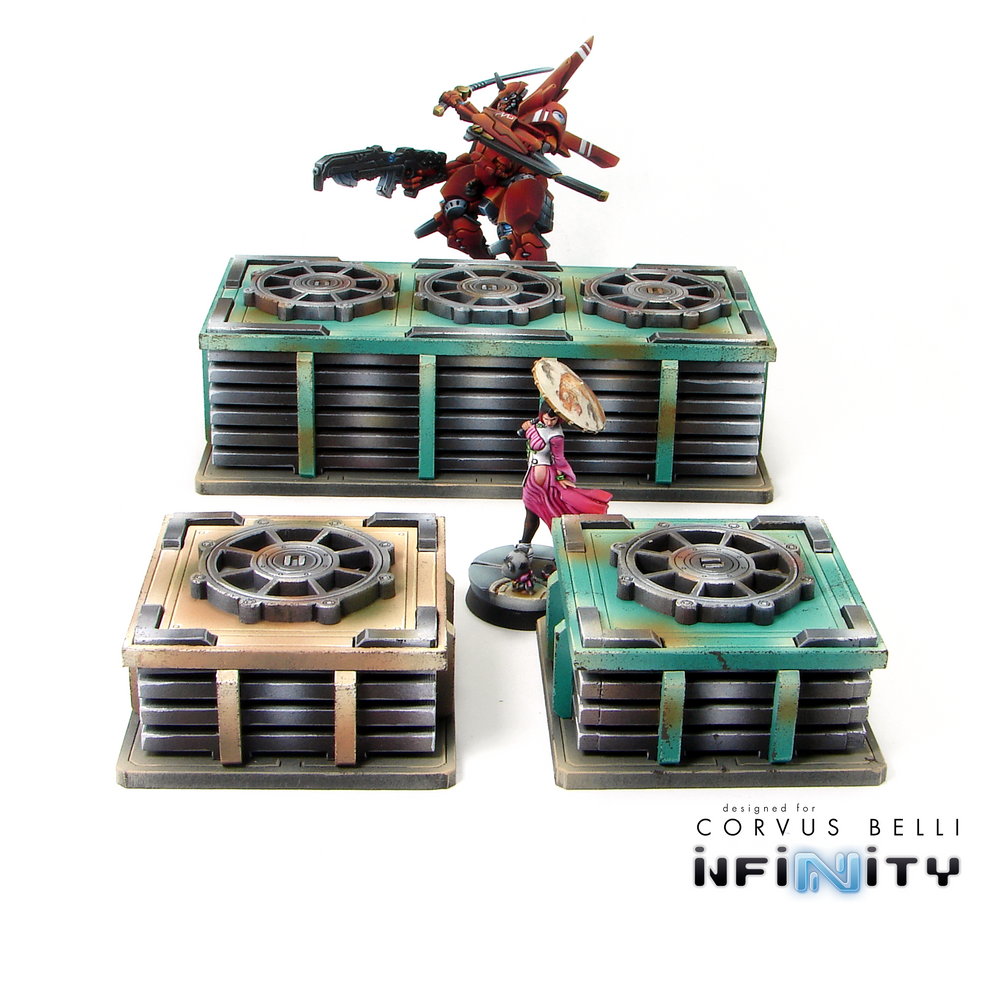 Chiller Units Sci-Fi Scatter Terrain – Warsenal