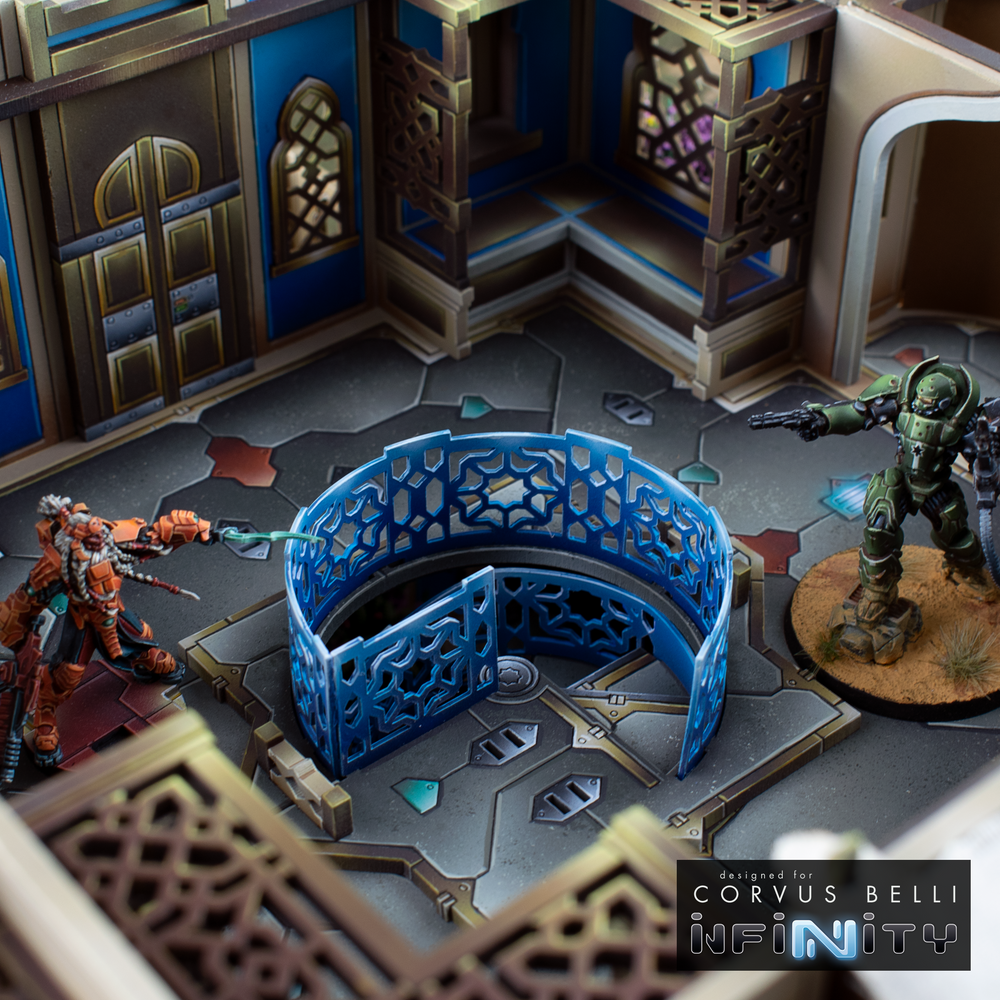 Infinity the Game terrain Alcazaba Caravansary Haqqislam – Warsenal
