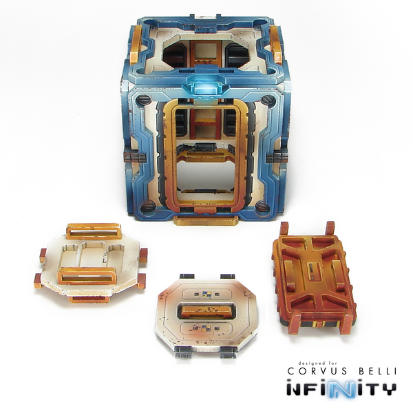 Infinity the Game terrain Cosmica Cubes MDF Acrylic Scatter Terrain ...
