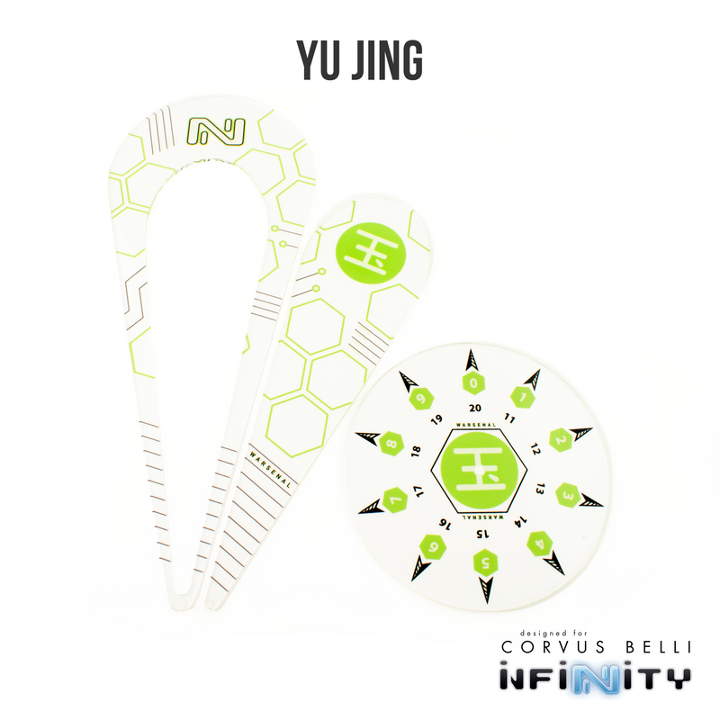 Infinity the Game Faction Template Set acrylic blast teardrop template ...