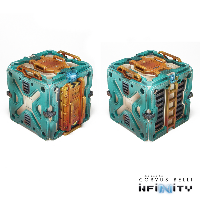 Infinity the Game terrain Cosmica Cubes MDF Acrylic Scatter Terrain ...