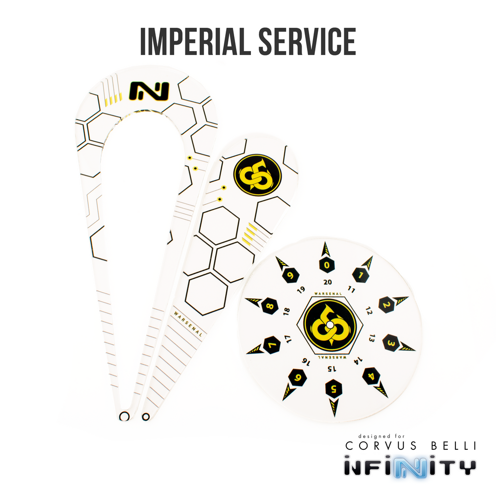 Infinity the Game Faction Template Set acrylic blast teardrop template ...