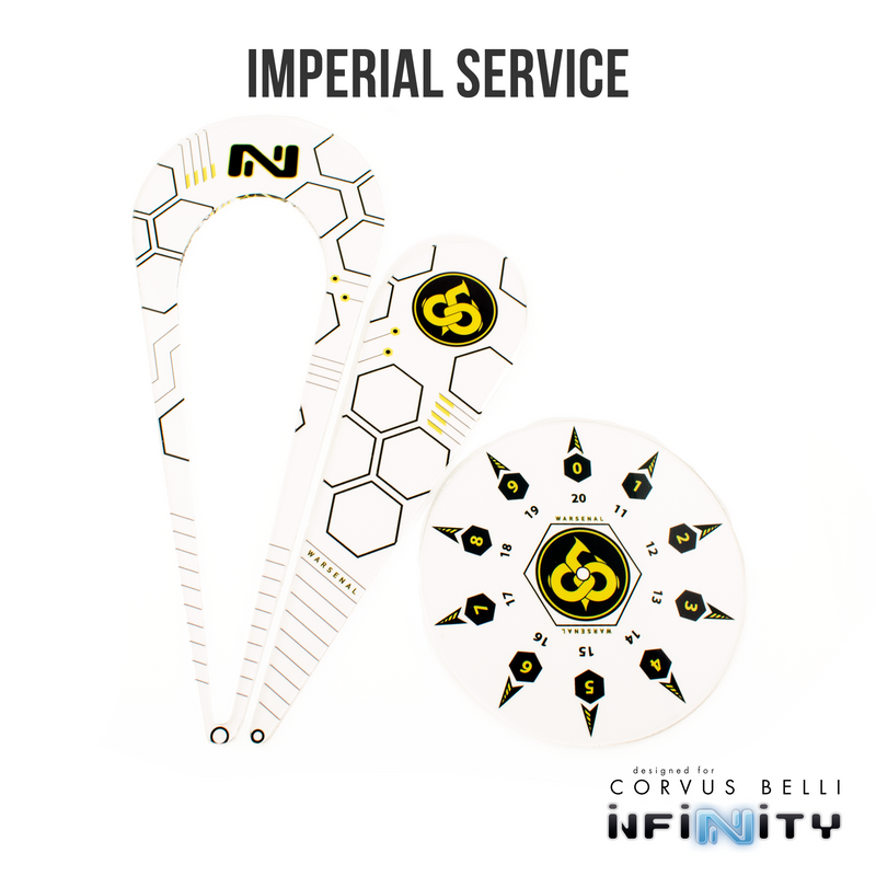 Infinity the Game Faction Template Set acrylic blast teardrop template ...