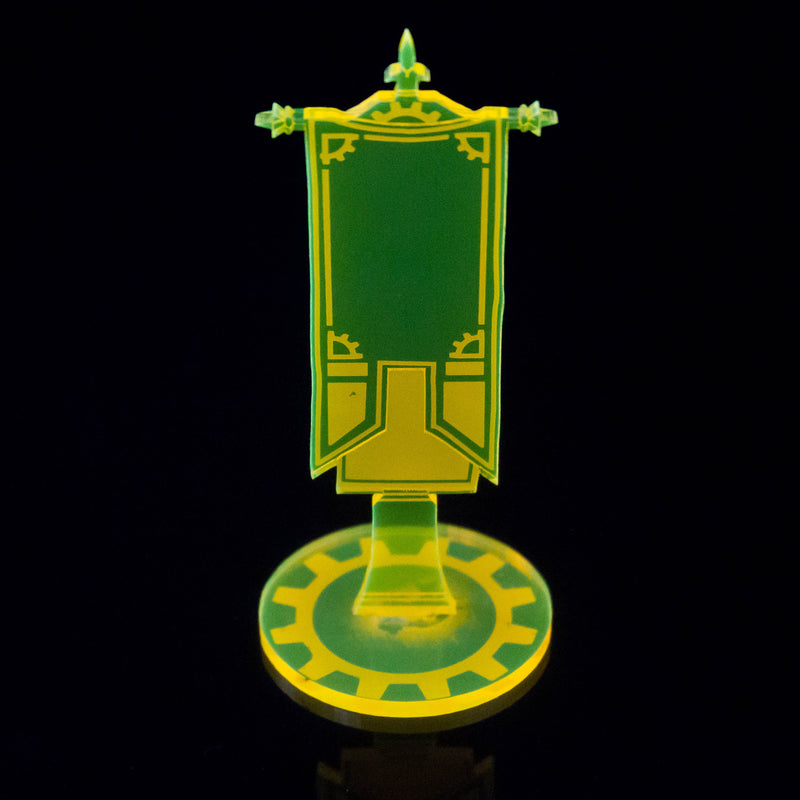 Warmachine Infinity the Game 40mm acrylic objective flags – Warsenal