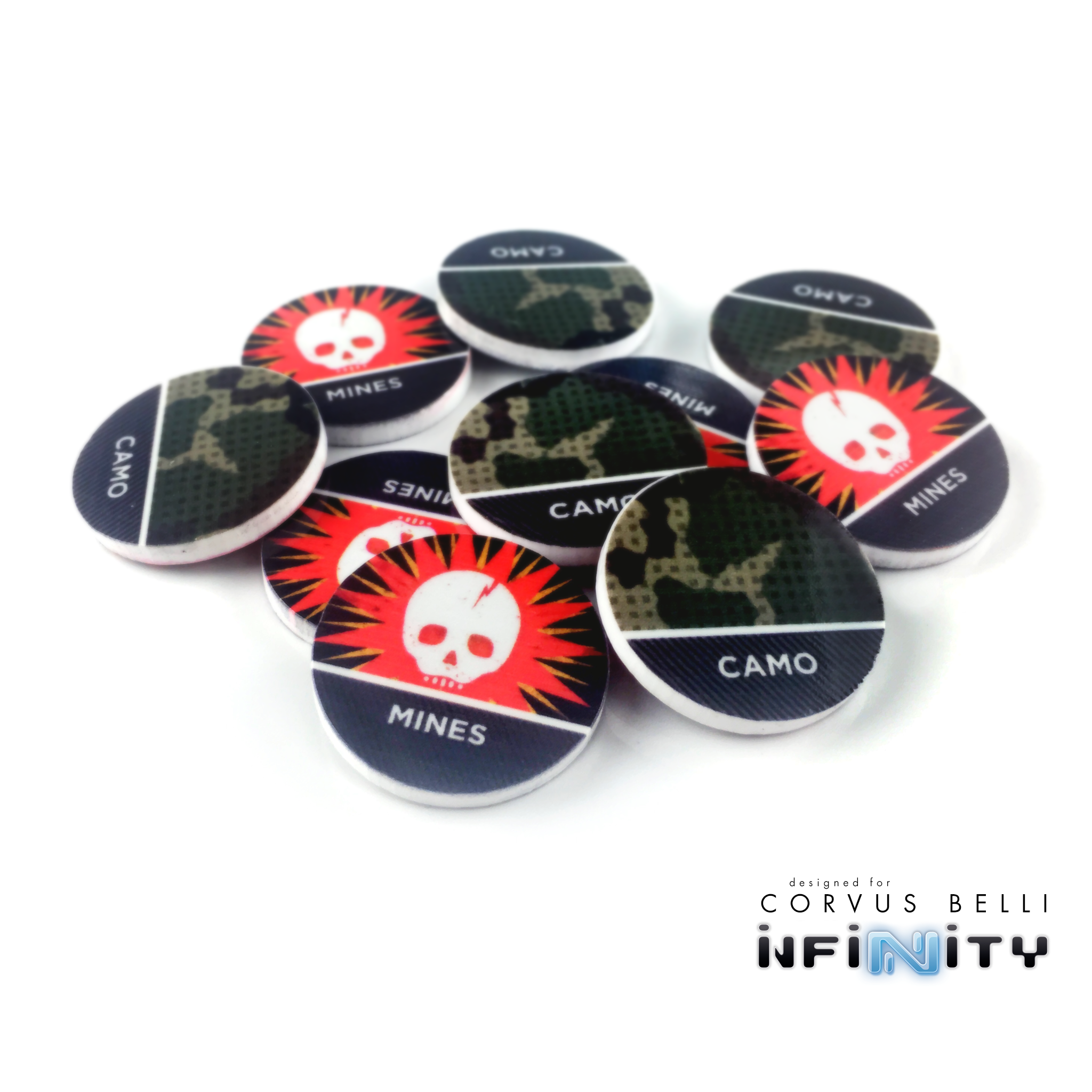 Infinity Flip Markers game status effects acrylic 2-sided markers ...