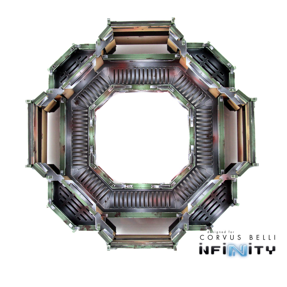 Infinity the Game terrain Comanche Command Bunker Platform MDF – Warsenal