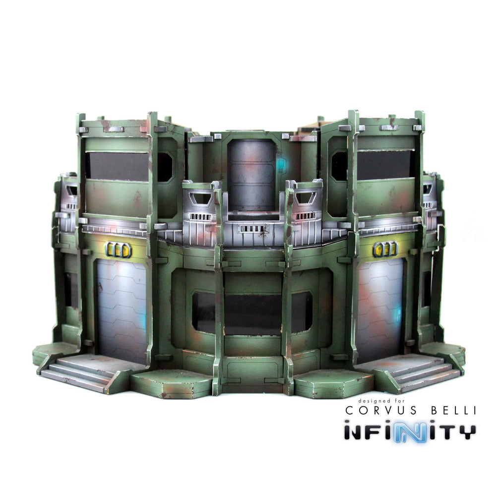 Infinity the Game terrain Comanche Command Bunker Platform MDF – Warsenal