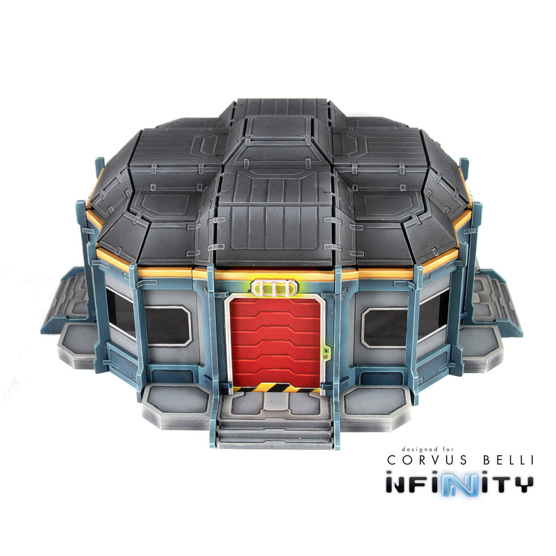 Infinity the Game terrain Command Bunker objective room MDF – Warsenal
