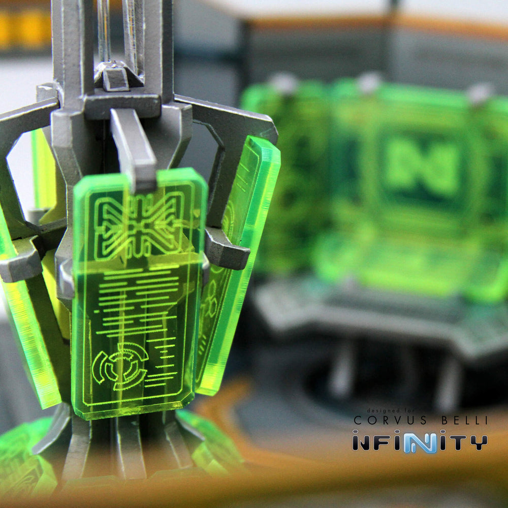 Infinity the Game terrain Command Bunker objective room MDF – Warsenal