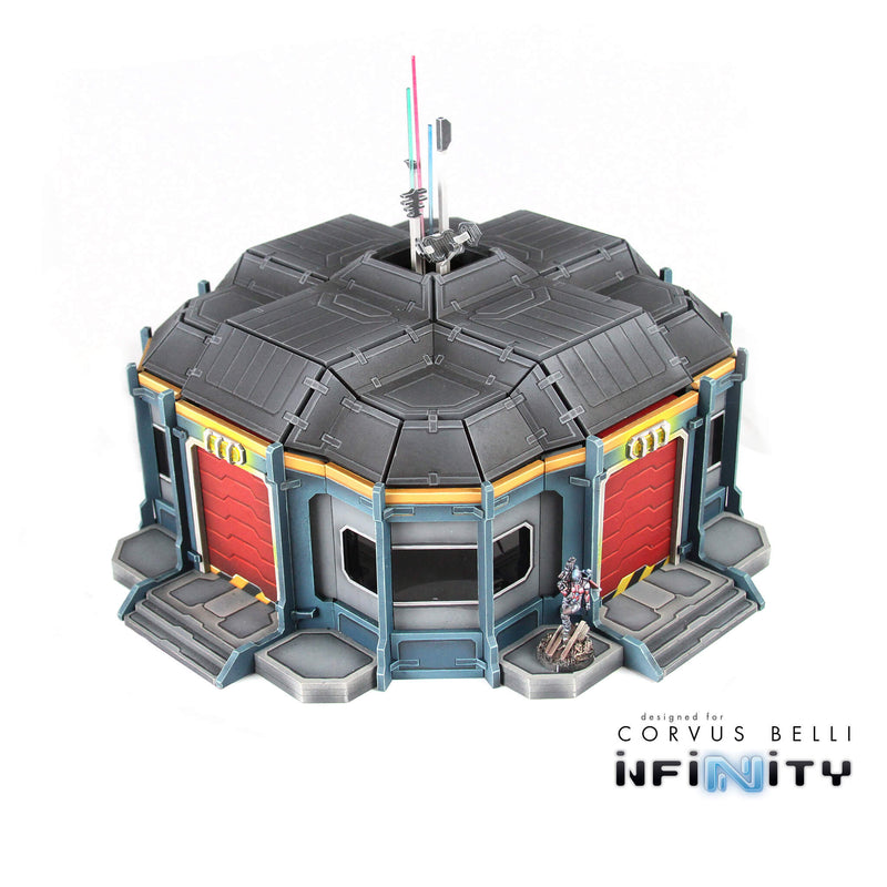 Infinity the Game terrain Command Bunker objective room MDF – Warsenal