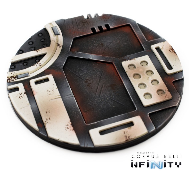 Infinity the Game acrylic Comanche miniature Bases 25mm 40mm 55mm ...