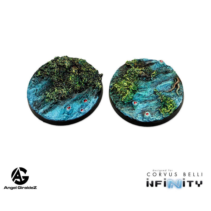 Infinity the Game Harbinger Bases resin Morat Combined Army – Warsenal