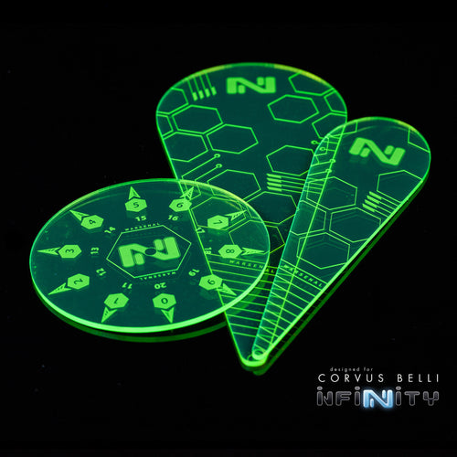 Terrain, Templates and Tokens Designed for Infinity the Game – Warsenal