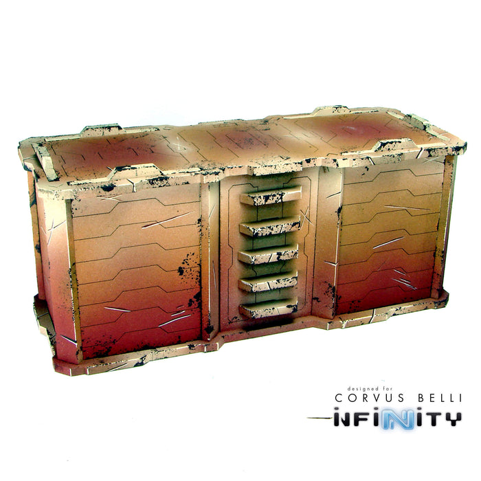 Infinity the Game terrain Large Shipping Containers MDF – Warsenal