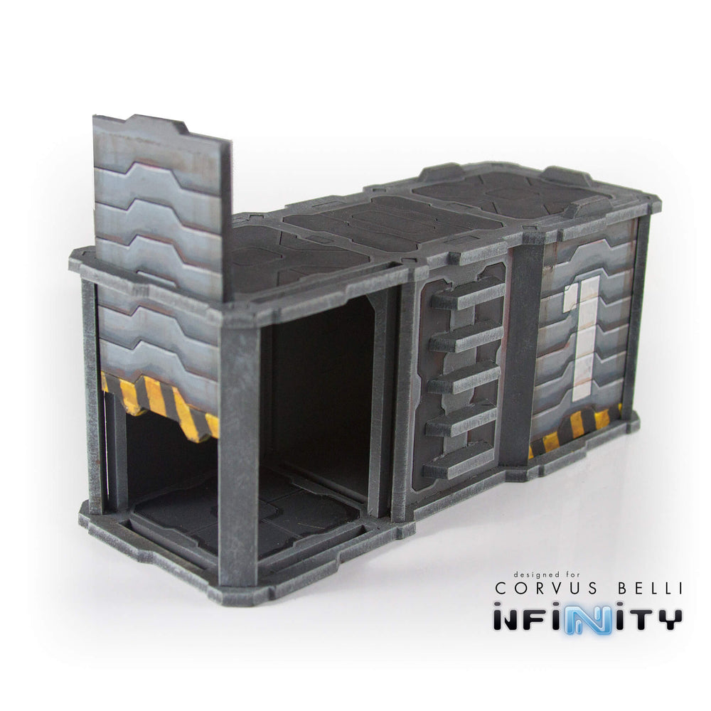 Infinity the Game terrain Large Shipping Containers MDF – Warsenal