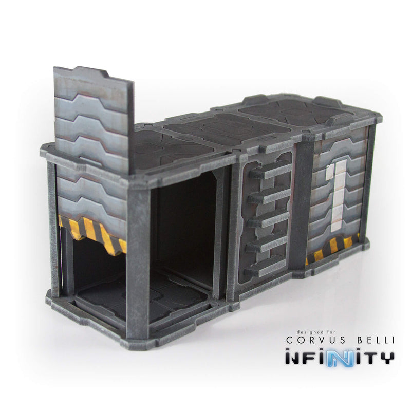 Infinity the Game terrain Large Shipping Containers MDF – Warsenal