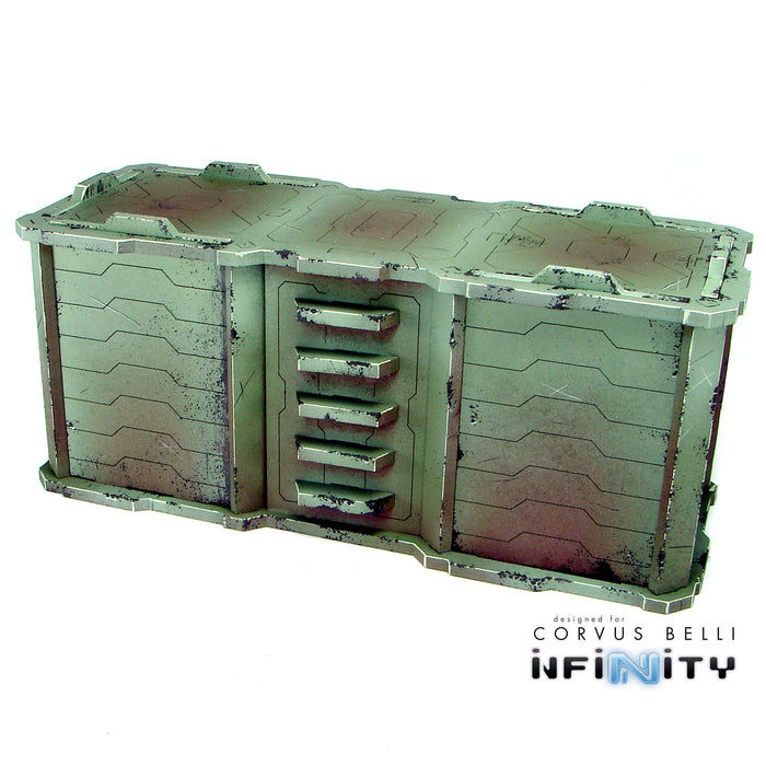Infinity the Game terrain Large Shipping Containers MDF – Warsenal