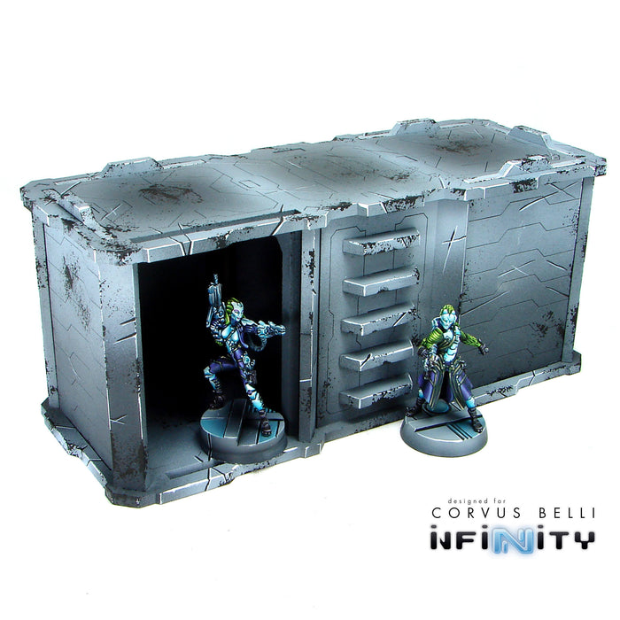 Infinity the Game terrain Large Shipping Containers MDF – Warsenal