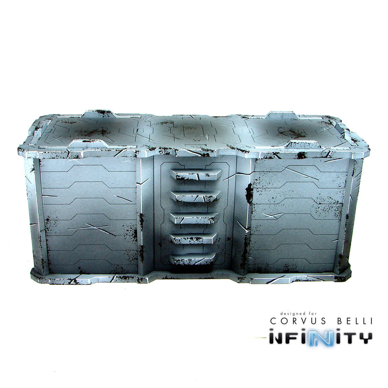 Infinity the Game terrain Large Shipping Containers MDF – Warsenal