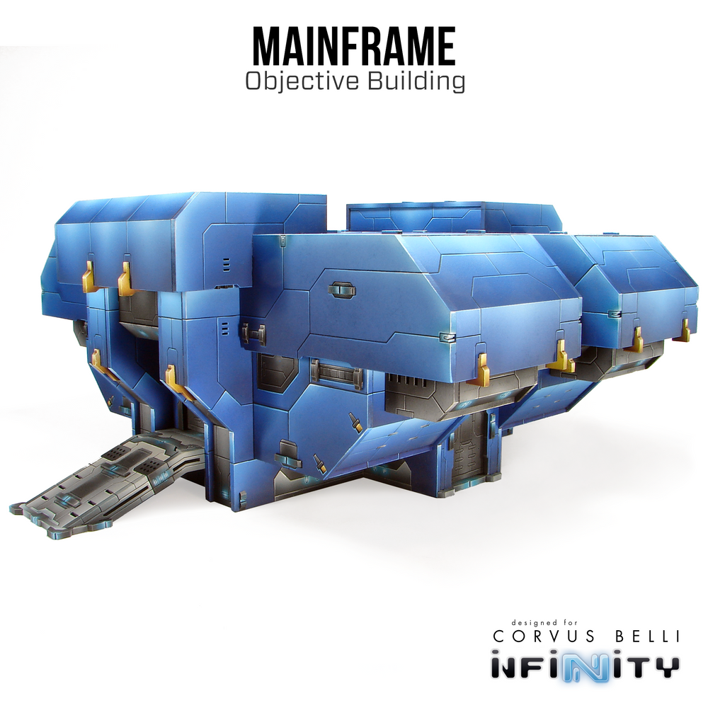 Kapsulo Precinct Mainframe O-12 SciFi Terrain for Infinity the Game ...