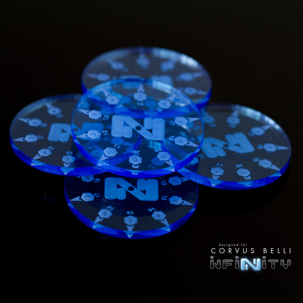 Infinity the Game templates Mini Smoke Template Pack acrylic – Warsenal