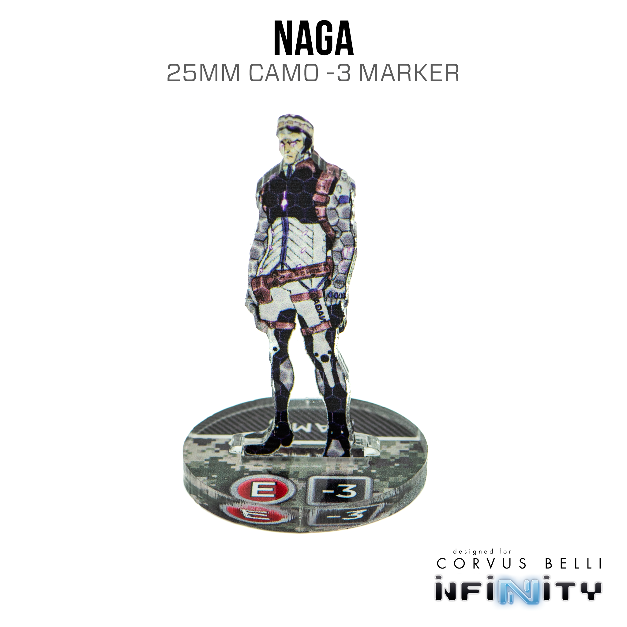 Infinity 3D Markers: Naga (25mm Camo -3) – Warsenal