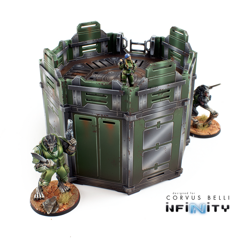 Infinity the Game terrain Mt Zion Octagon 2 Comanche – Warsenal