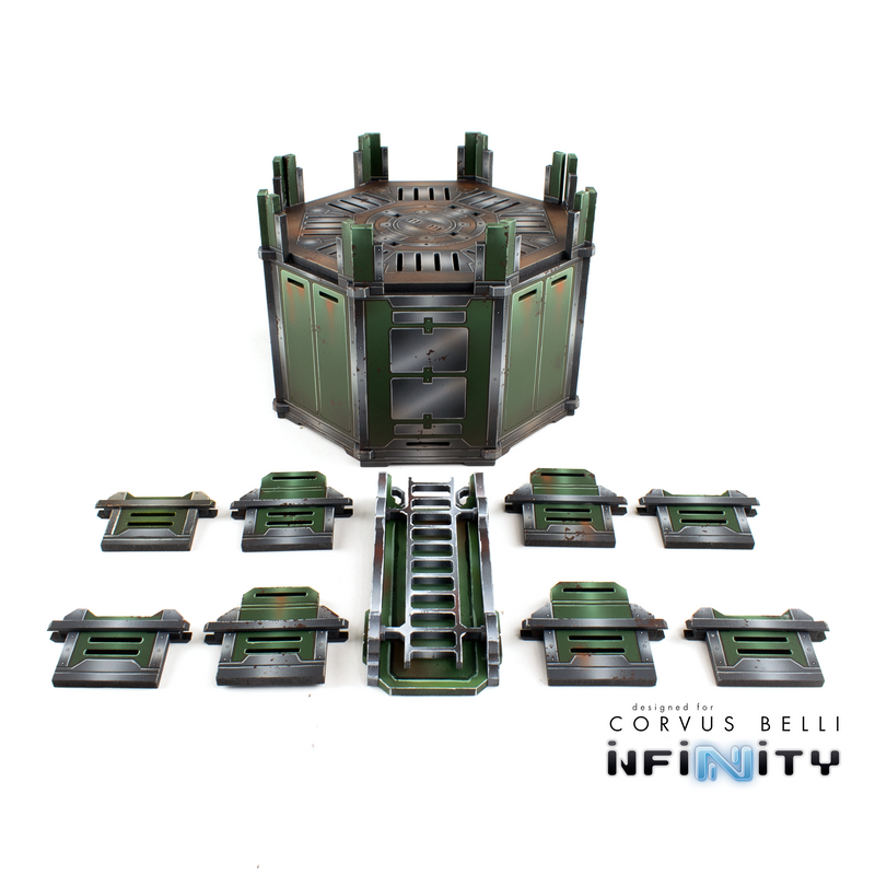 Infinity the Game terrain Mt Zion Octagon 2 Comanche – Warsenal
