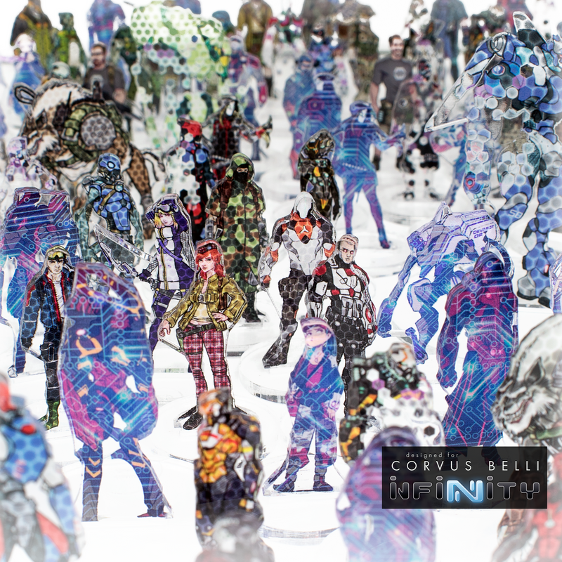 Infinity the Game 3D Camo TO Impersonation Cybermask Markers – Warsenal