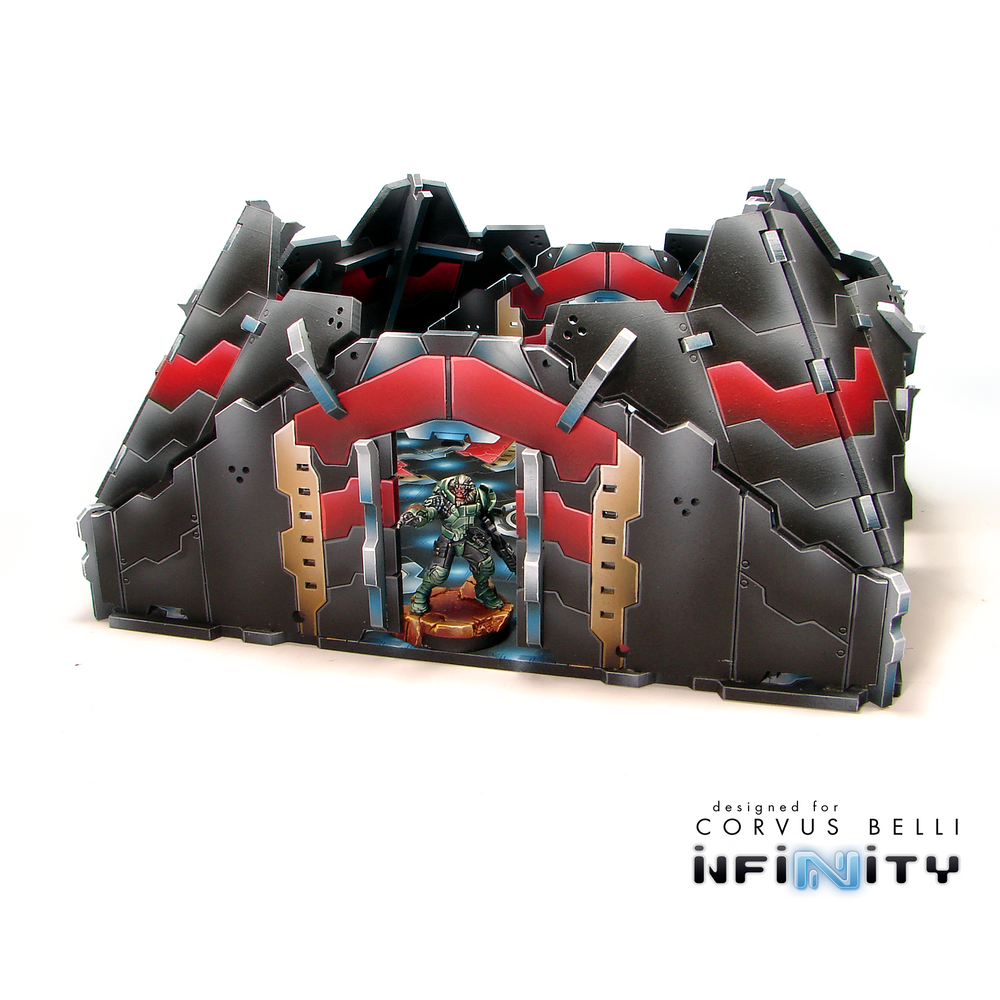 Infinity the Game terrain Morat Taugak Headquarters Objective Room ...