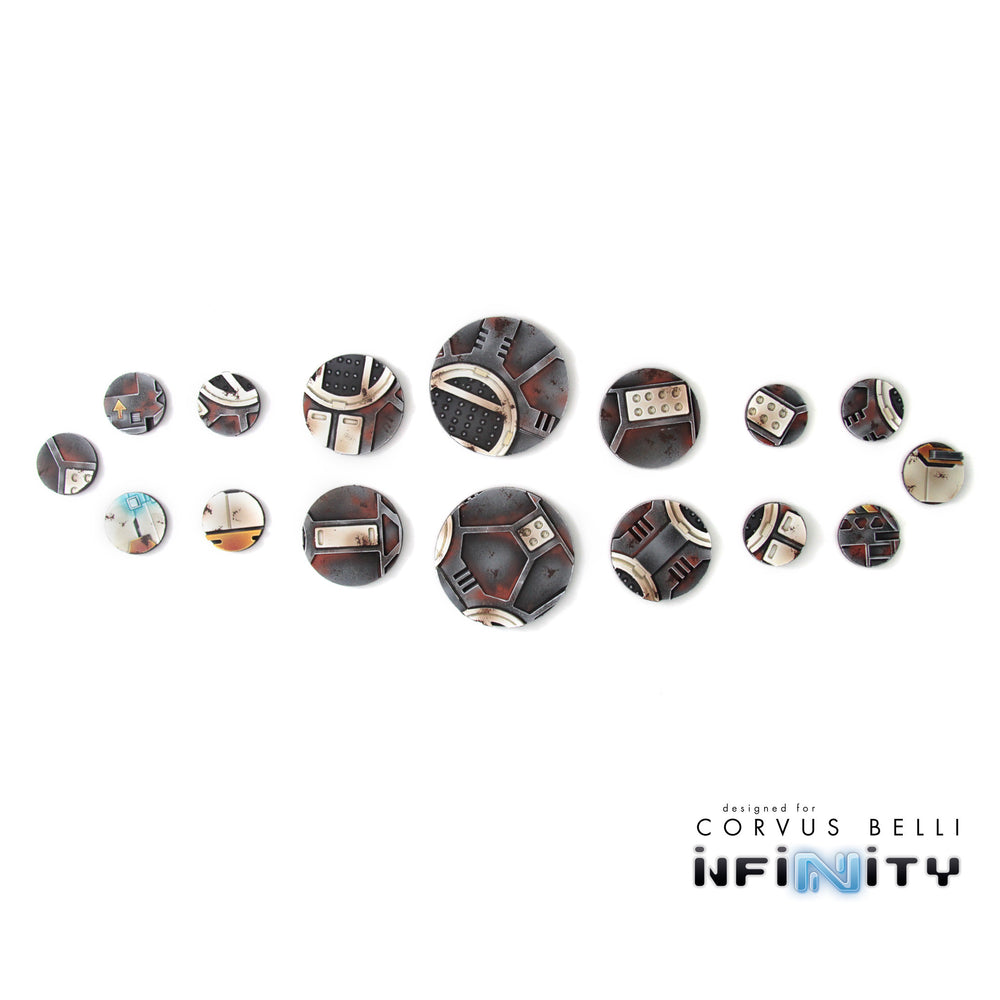 Infinity the Game acrylic Comanche miniature Bases 25mm 40mm 55mm ...