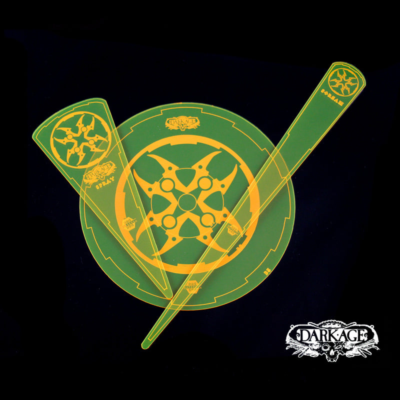 Dark Age Faction Templates Acrylic Brom CMON CoolMini – Warsenal