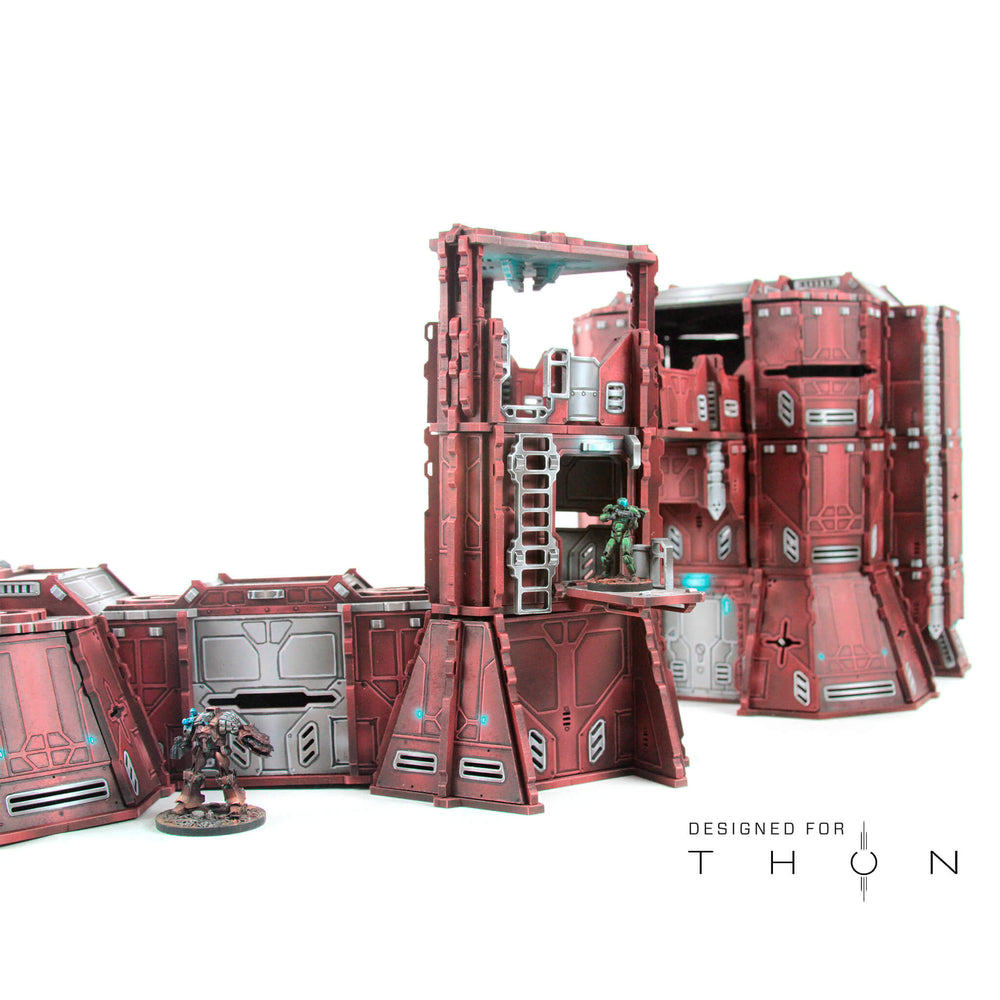 Thon the Game Terrain Ord Door with Siege Ramp MDF – Warsenal