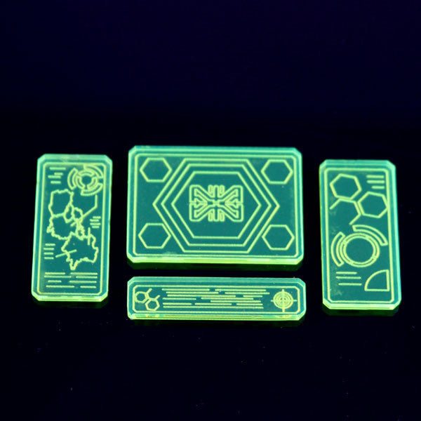 Infinity the Game terrain Tech Console MDF acrylic objective – Warsenal