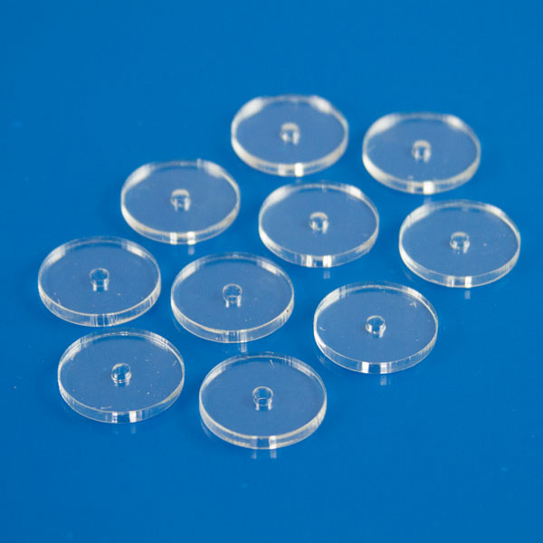 Circular Miniature Flight Bases 3mm clear acrylic – Warsenal