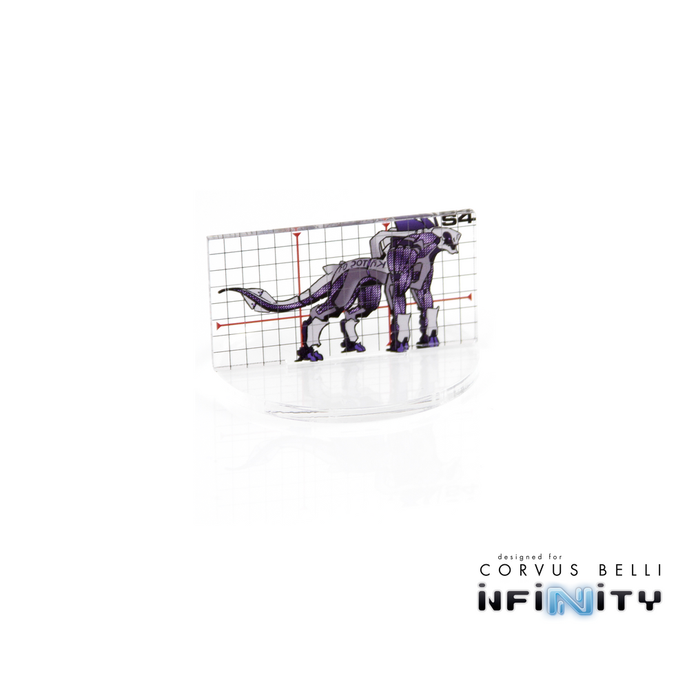 Infinity the Game Full Color Silhouette Templates Acrylic Corvus Belli ...